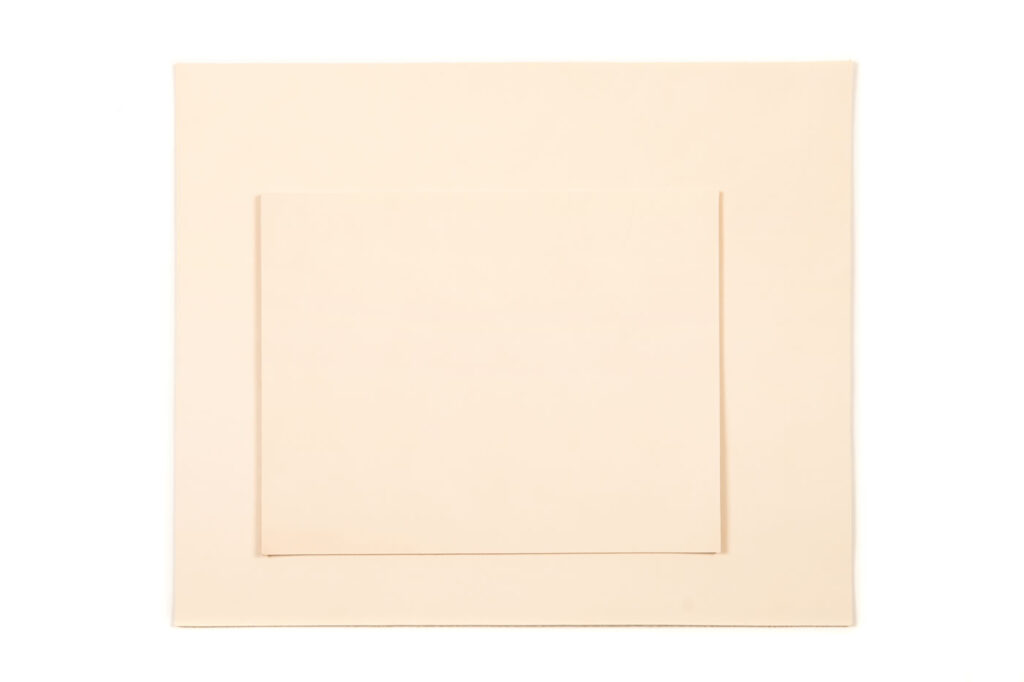 Pre-Cut Natural Veg Tan Panels - J. Wood Leathers Ltd