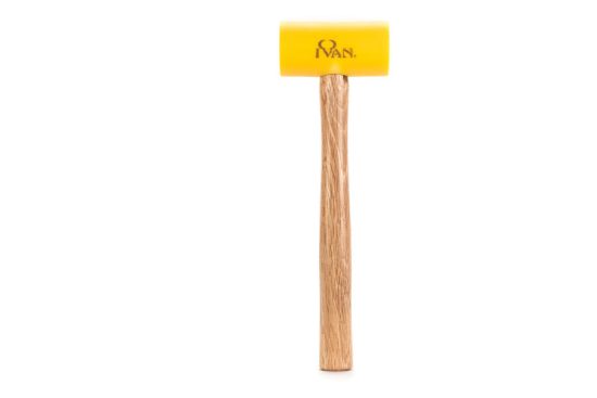 Yellow Poly Mallets - J. Wood Leathers Ltd